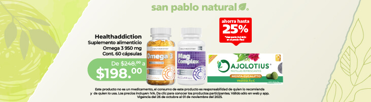 Farmacia en Línea con Envío Gratis a Domicilio | San Pablo Farmacia